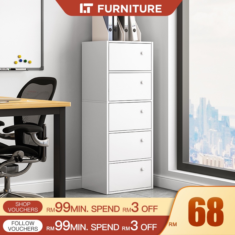 Rak Buku File Cabinet with doors Office Cabinet Storage Cabinet Filing ...