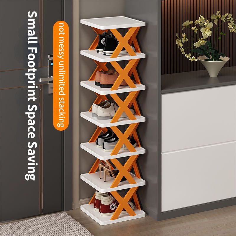 Multi-layer Simple Shoe Rack Home Door Shoe Cabinet Shoe Storage Narrow ...