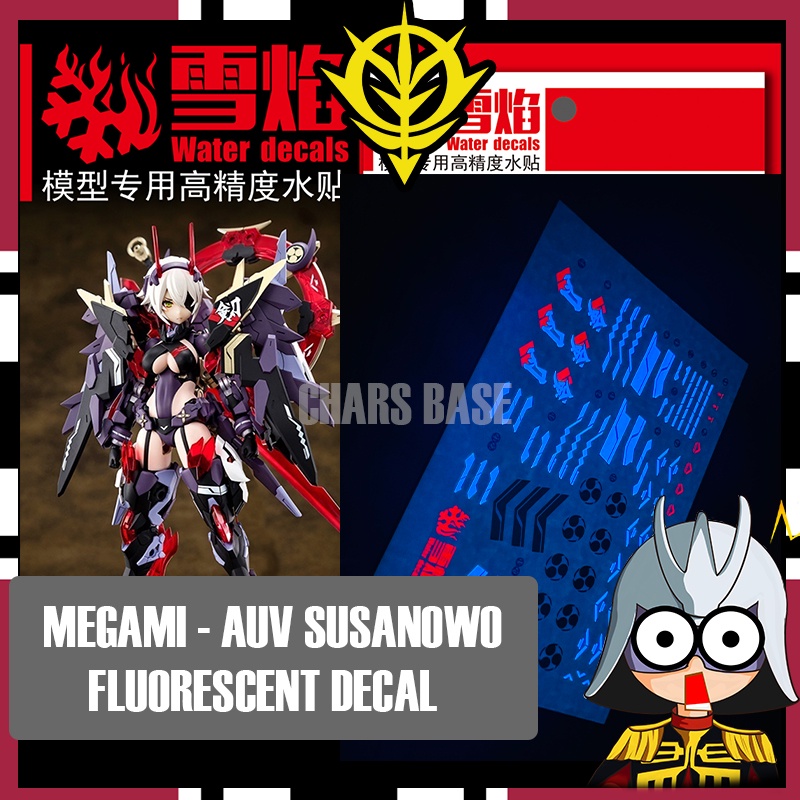 SNOW FLAME DECAL SNOW FLAME DECAL AUV SUSANOWO ARMORED WATERSLIDE DECAL | Shopee Malaysia