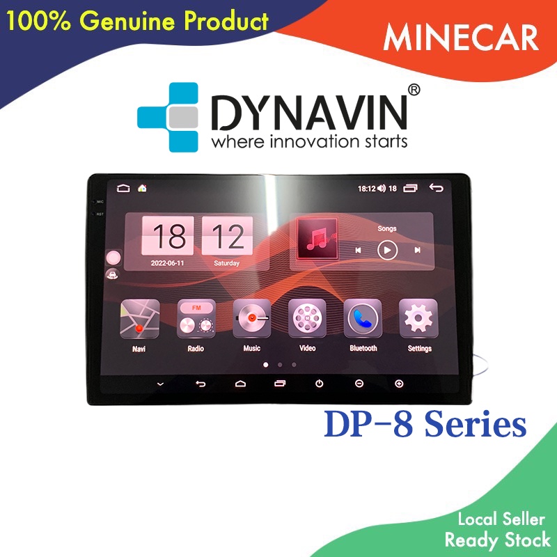 DYNAVIN DP-8 SERIES 360 CAR SURROUND SYSTEM WITH 2K QLED SCREEN 8GB ...