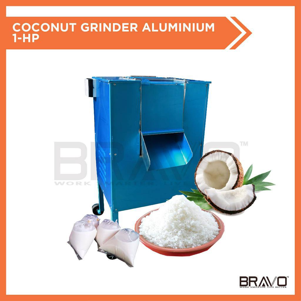 Coconut Grinder Aluminium - 1HP (Stainless Steel Roller) | Shopee Malaysia