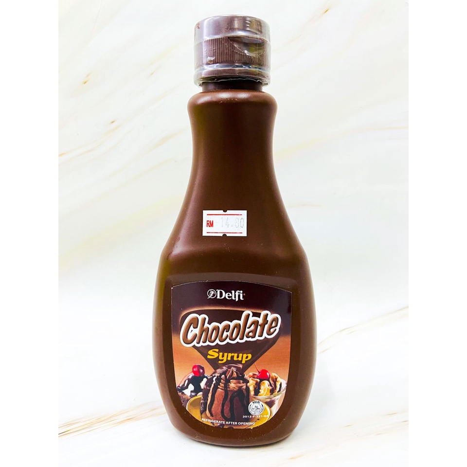 Ready Stock High Quality Delfi Chocolate syrup Instant Rich Chocolate ...