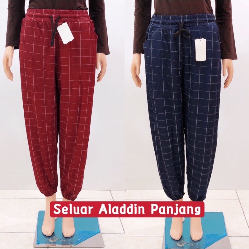 Seluar Aladdin Panjang Perempuan #LP960/ Lady Aladdin Long Pants ...
