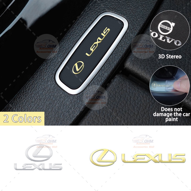 Lexus Car Metal Sticker, Car Steering Wheel/Wiper/Auto Body/Door Decal ...