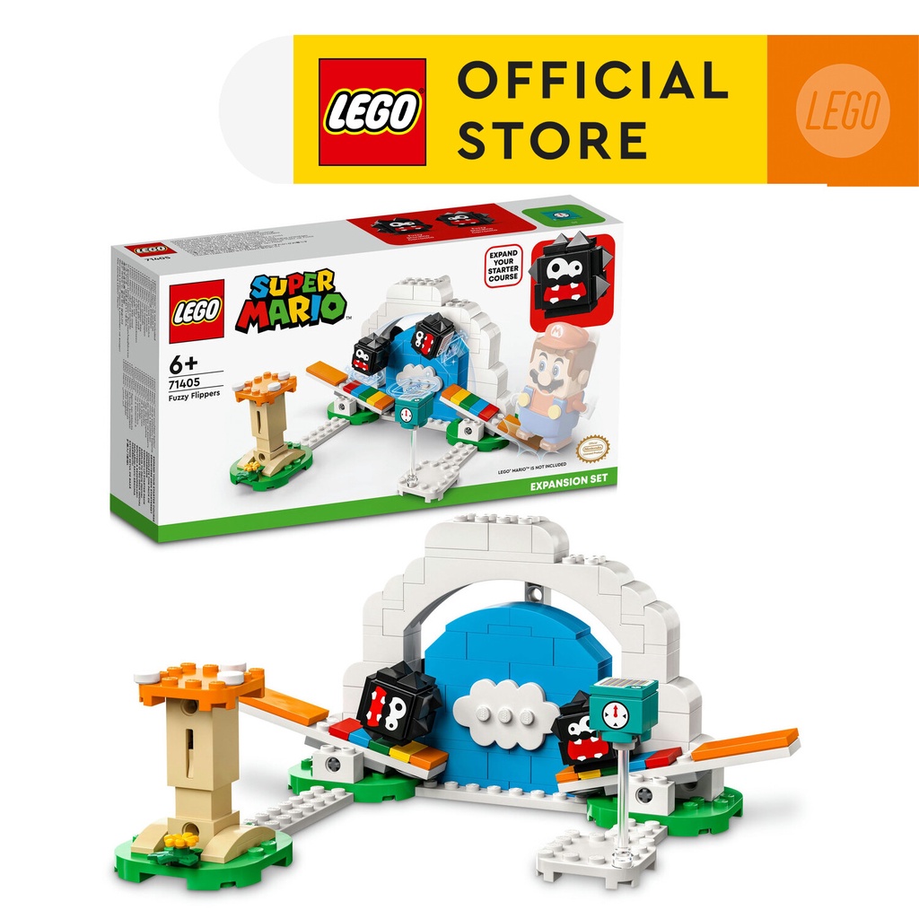 LEGO® Super Mario™ 71405 Fuzzy Flippers Expansion Set Building Kit (154 ...
