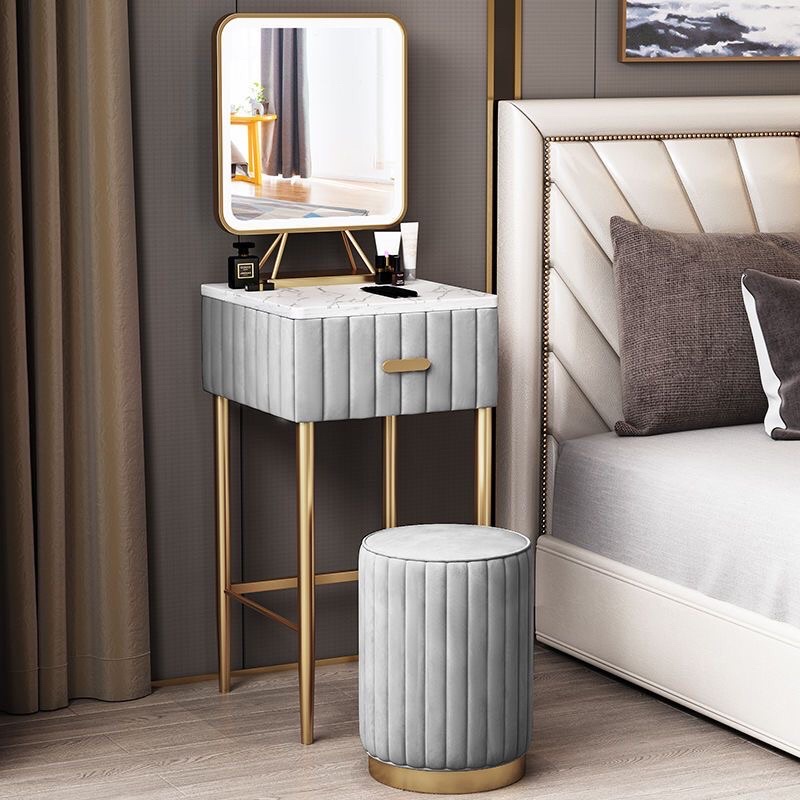 Marble dressing table bedroom modern minimalist mini dressing table ...