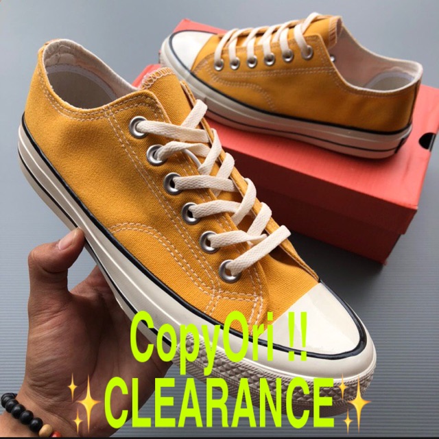 CLEARANCE (COPYORI) - CONVERSE ALL STAR 2 YELLOW ( READY STOCK ) | Shopee Malaysia