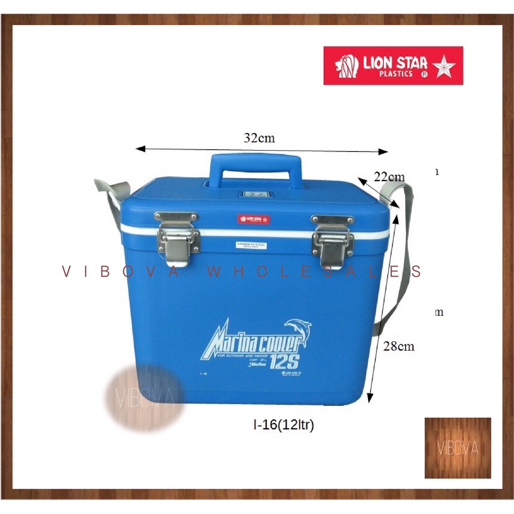 LION STAR 10 Liter - Marina cooler box [ I-16] 10Ltr | Shopee Malaysia