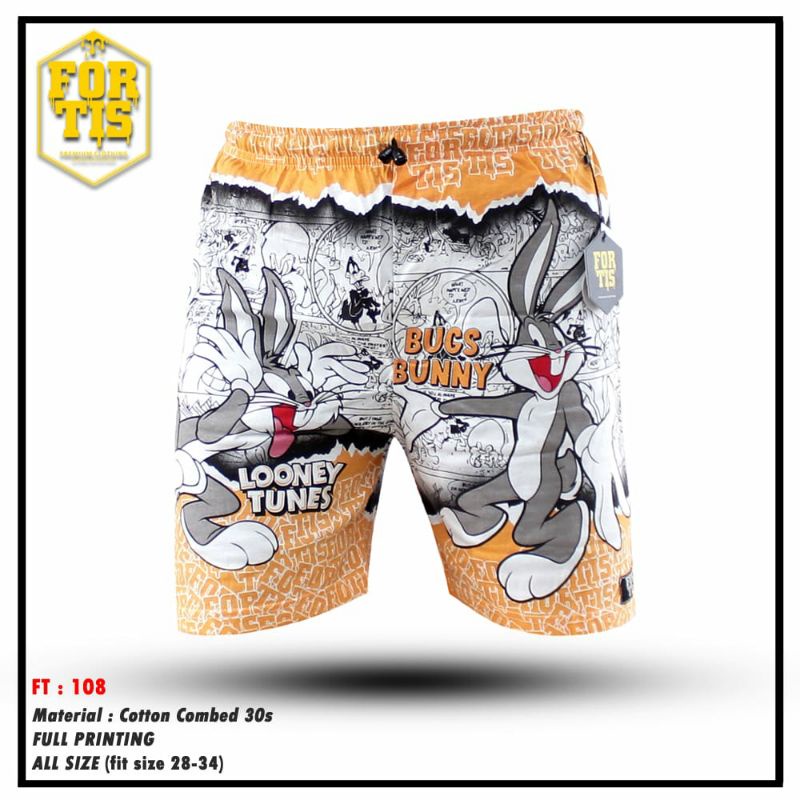 Boxer Character BUGS BUNNY LOONEY TUNES | Shopee Malaysia