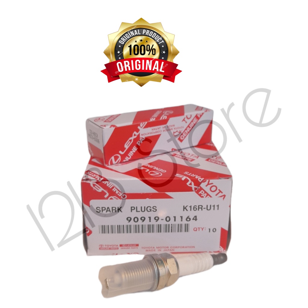 K16R-U11 TOYOTA SPARK PLUG ALTIS CAMRY VIOS WISH ZZE142 NCP42 NCP93 ...