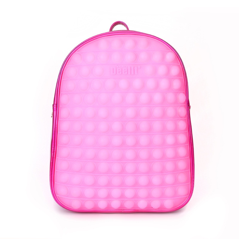 Pop It Backpacks Children's Schoolbag Fidget Toys Push Bubble Kids Bag ...