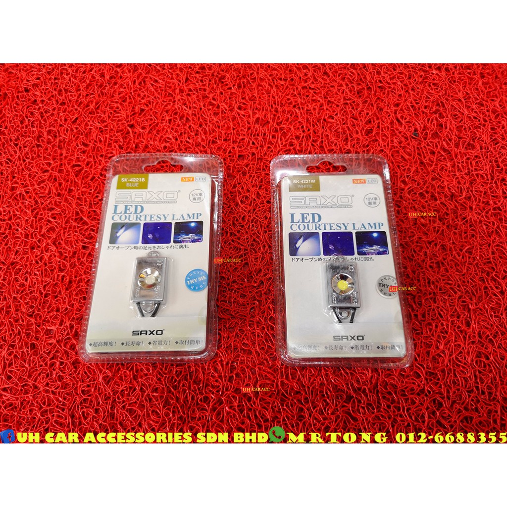 Toyota Honda Proton Perodua Universal (SAXO) Courtesy Lamp Led Foot ...