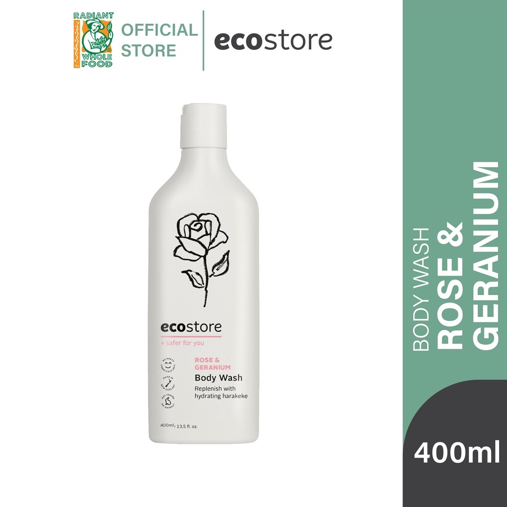 Ecostore Body Wash Rose & Geranium (400ml) | Shopee Malaysia