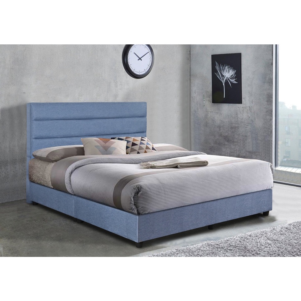 (KL-Seremban Free Shipping) (Queen) Modern Design Bed Frame Divan / Katil Divan / Flat Headboard ...