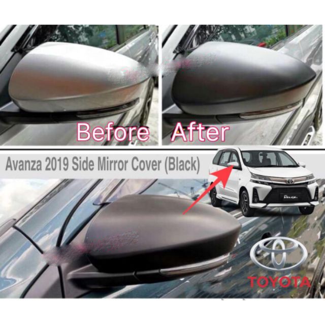 Toyota Avanza 2019-2021 Side Mirror Cover | Shopee Malaysia