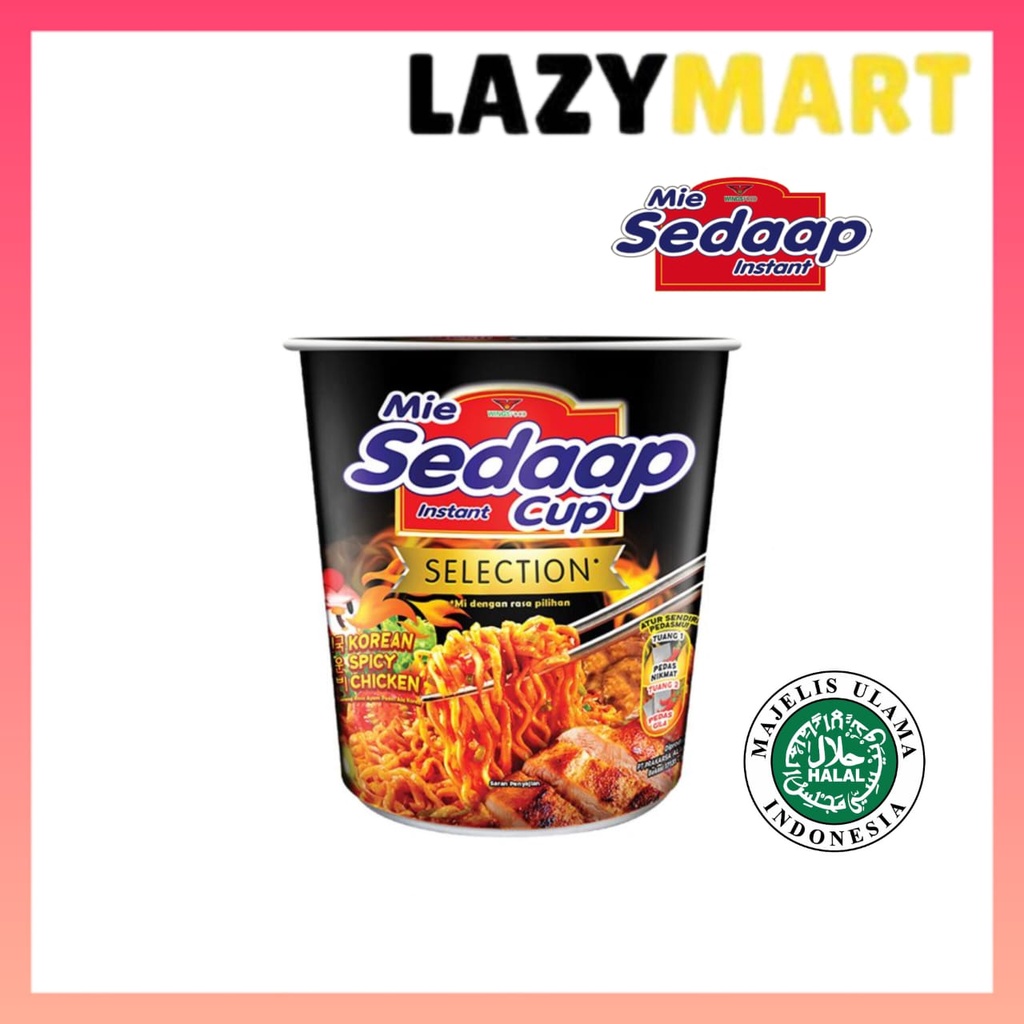 Mie Sedaap Cup Korean Spicy Chicken Instant Noodle Halal | Shopee Malaysia