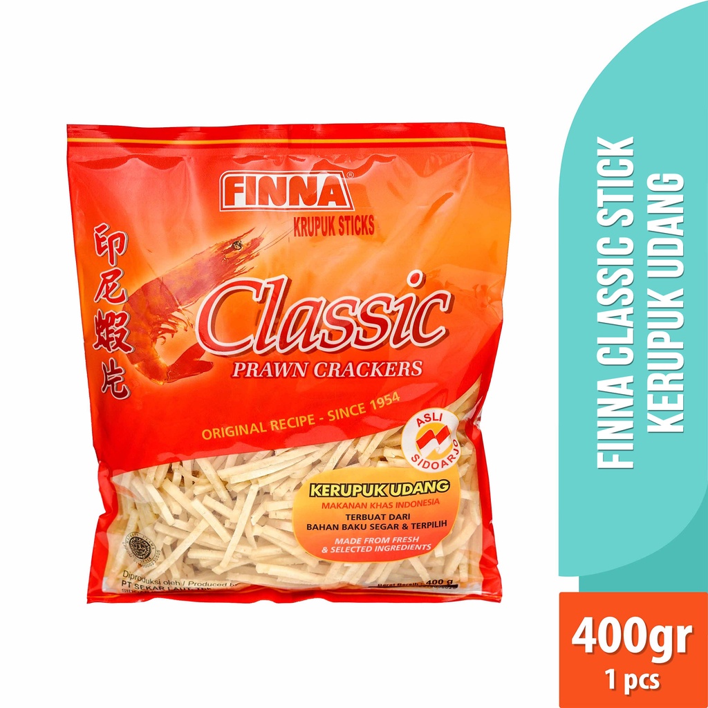 Finna Classic Stick Shrimp Crackers (Premium) | Shopee Malaysia
