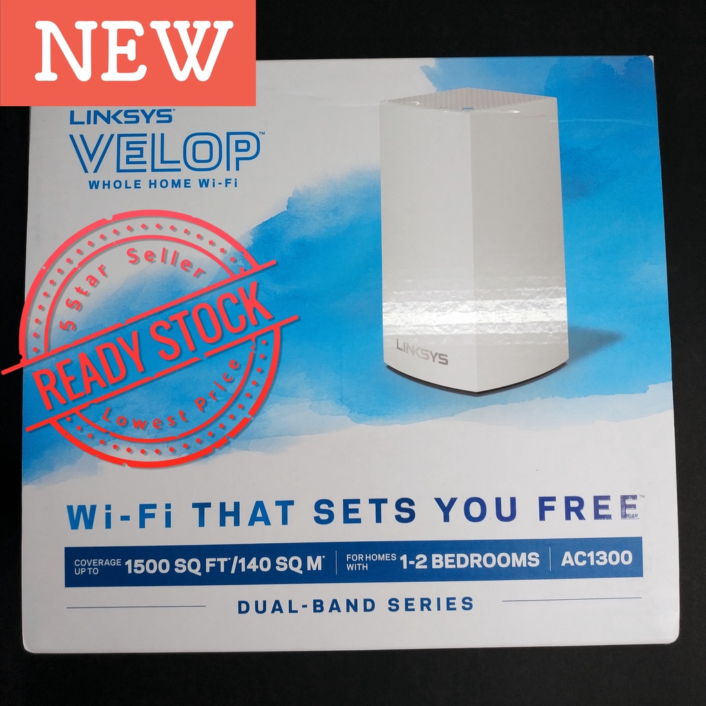Linksys Velop AC1300 Mesh WiFi WHW0101-AH | Shopee Malaysia