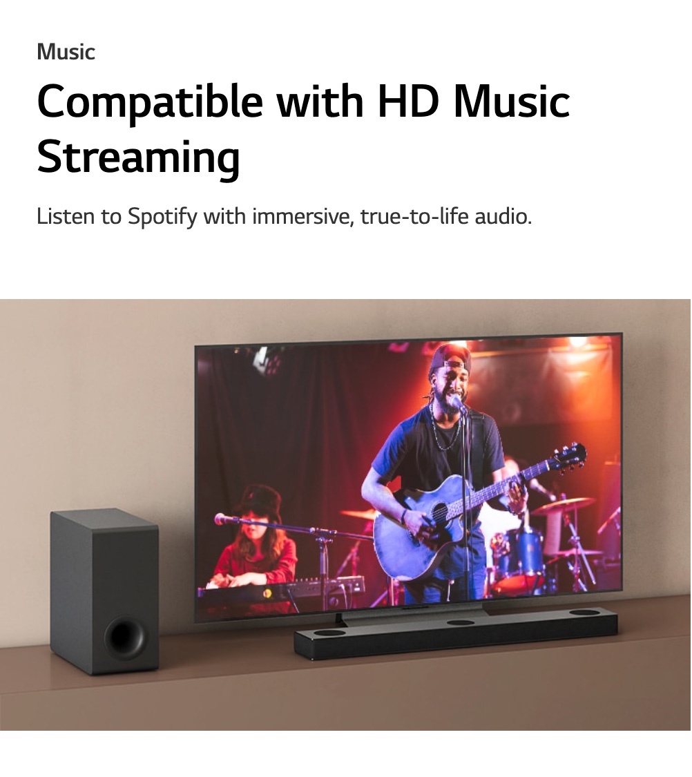 LG S80QY 480W 3.1.3ch High Res Audio soundbar with Dolby Atmos | Shopee ...