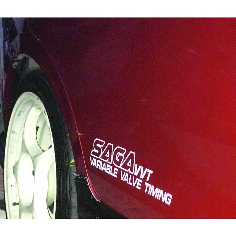 STIKER SAGA VVT VARIABLE VALVE TIMING | Shopee Malaysia
