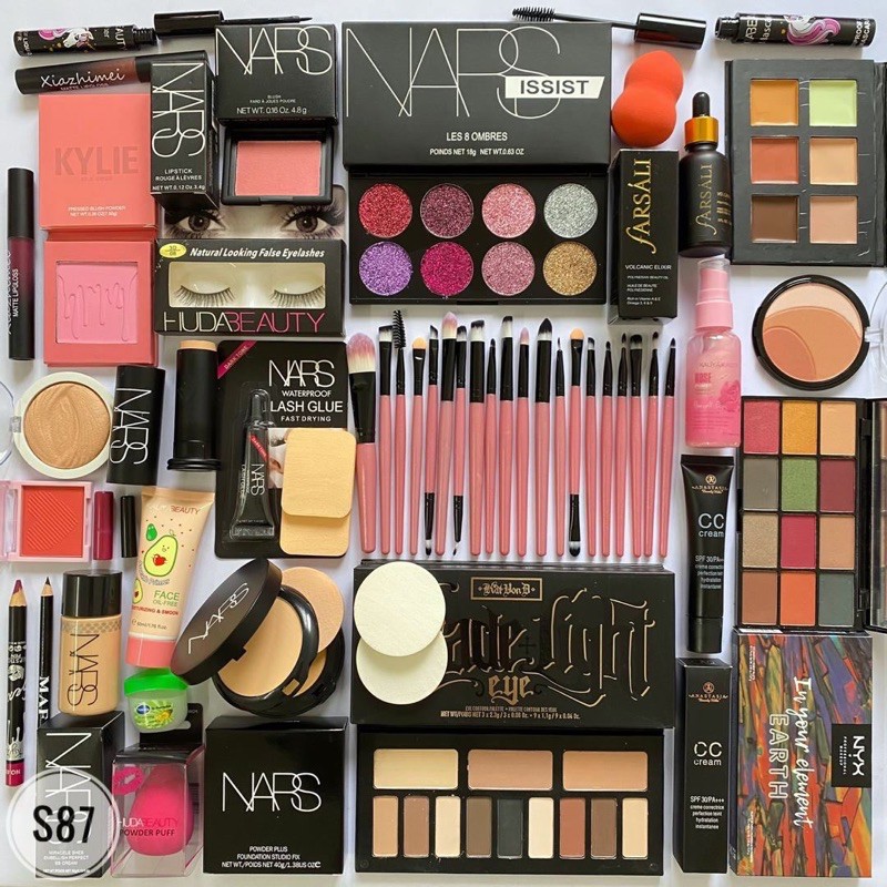 SET MEKAP S87 😍😍 SUPER DUPER WOWW ‼️ ITEM LENGKAP UNTUK MEKAP 😍😍 ...