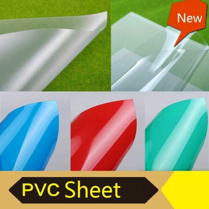 1PCS High Quality And Vivid Colors PVC Transparent Sheet Colorful Sheet ...