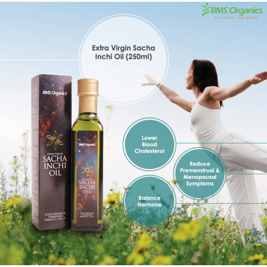 Organic Sacha Inchi Oil (250ml) - NEW | Shopee Malaysia