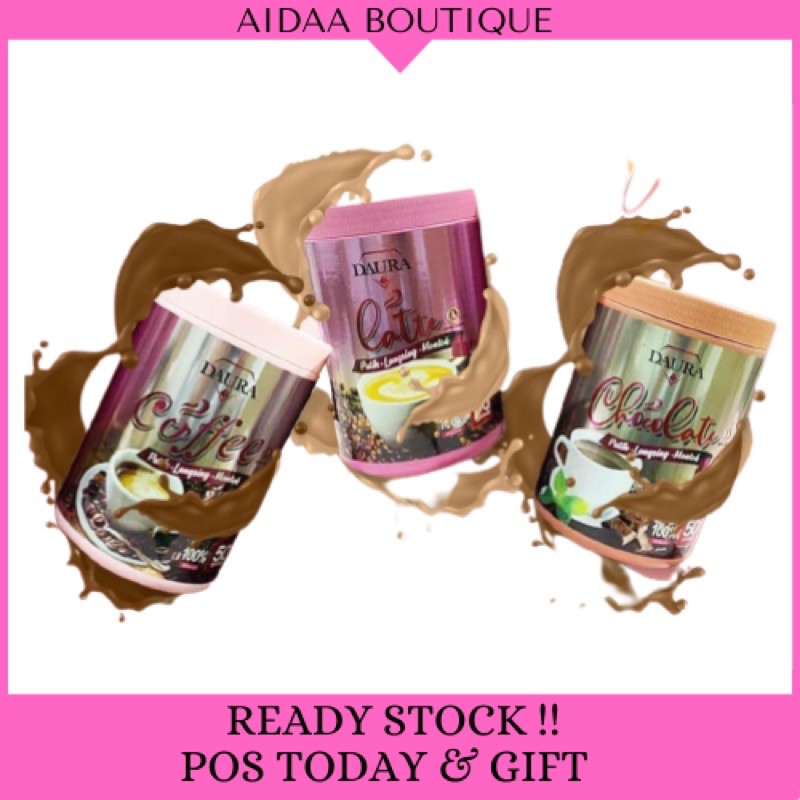 DAURA coffee/chocolate/latte 💯 ORIGINAL HQ 🔥 | Shopee Malaysia