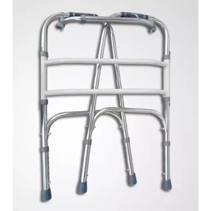 High grade aluminium folding walker(Tongkat Kaki empat) | Shopee Malaysia