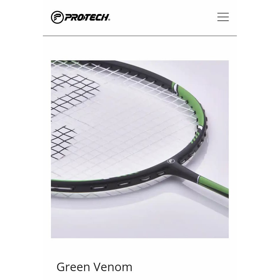 PROTECH GREEN VENOM RACKET (Free String+Grip) | Shopee Malaysia