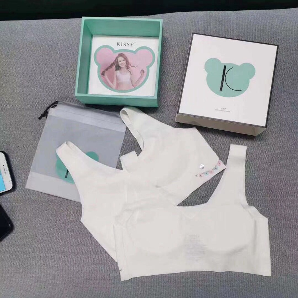 Genuine Kissy Children's Underwear Girls Bras Kiss Developmental Bra ...