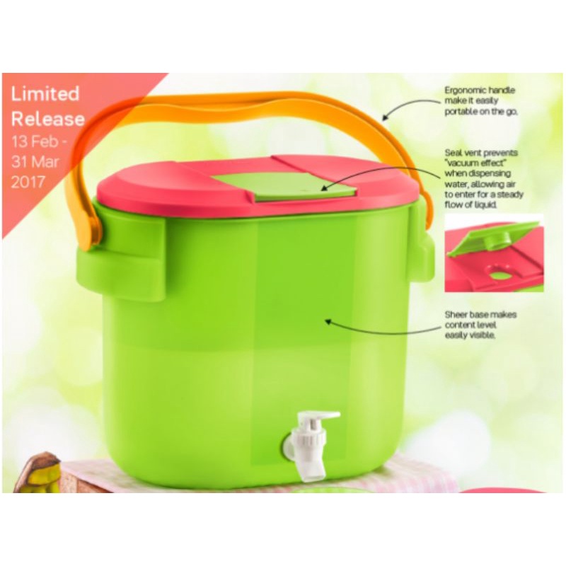 [Ready Stok🔥] Tupperware Outdoor Cooler 8.7L | Shopee Malaysia