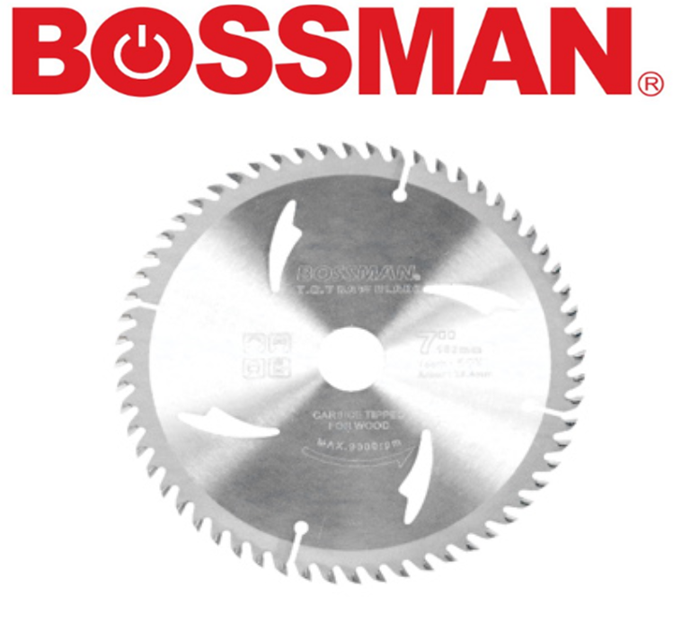 BOSSMAN CIRCULAR WOOD SAW BLADE (TCT) | Shopee Malaysia
