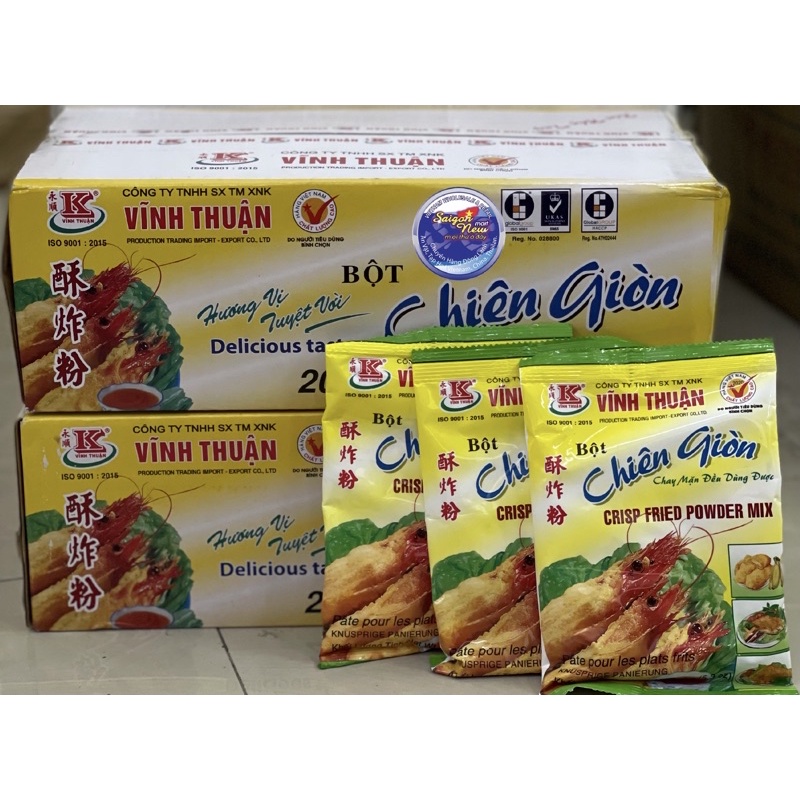 Bot Chien Gion Vinh Thuan - Crisp Fried Powder 1 Box (20Pack x 150gr ...