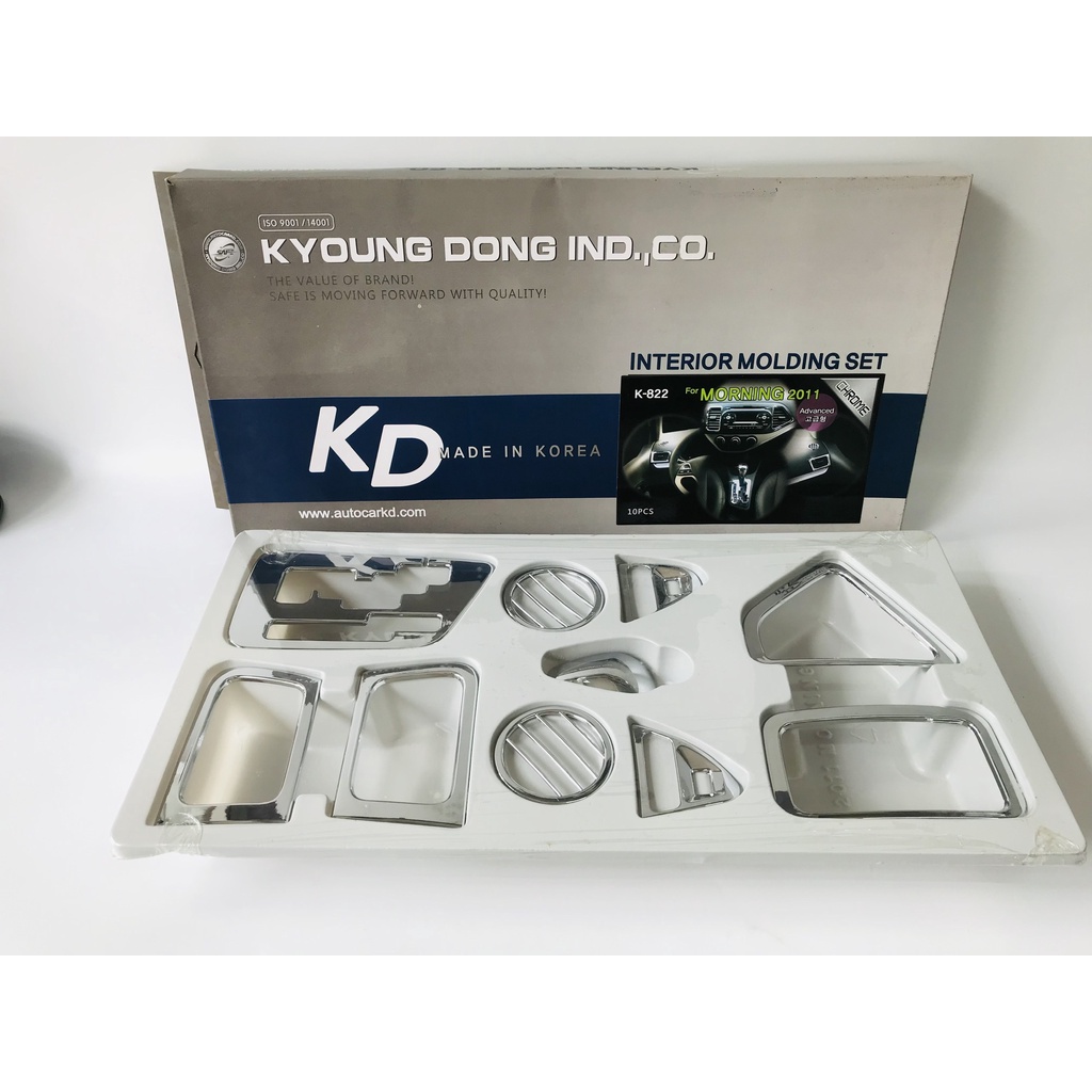Chrome-Plated interior cladding set for Kia Morning 2012-2020 imported ...