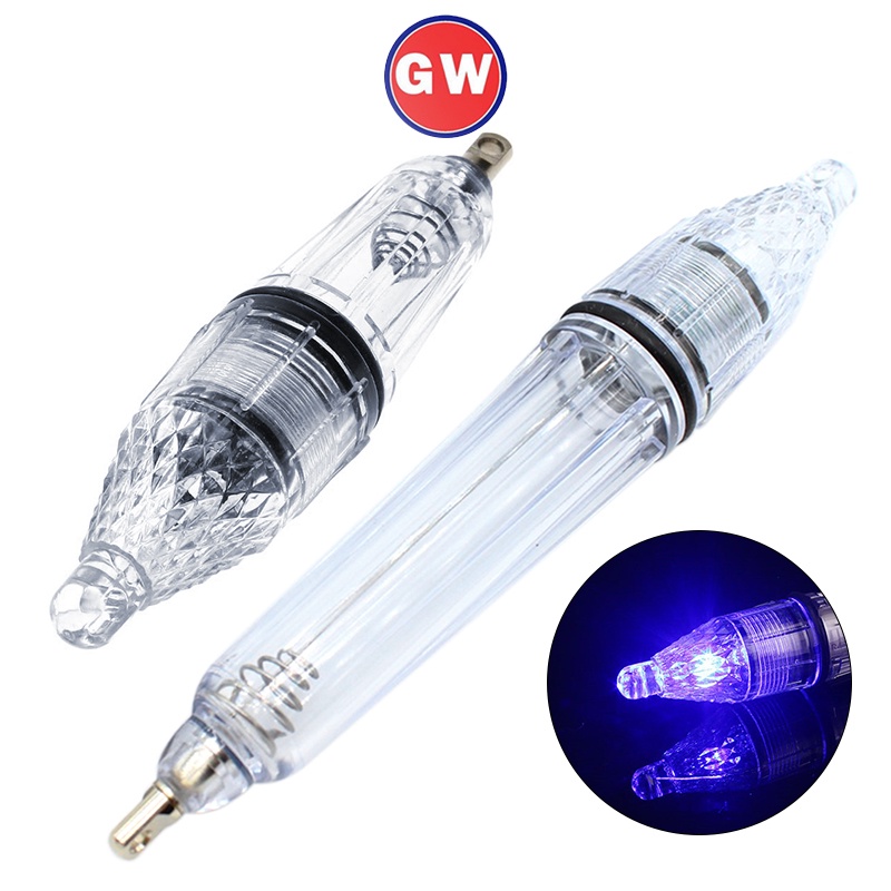 1PCS LED Fishing Lure Night Light Battery Powered Glow Portable ...