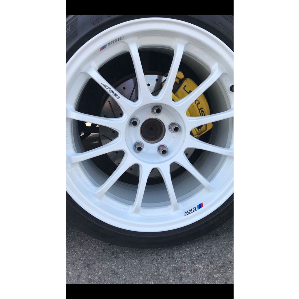 STICKER RIM SSR TYPE F CUTTING ORI | Shopee Malaysia