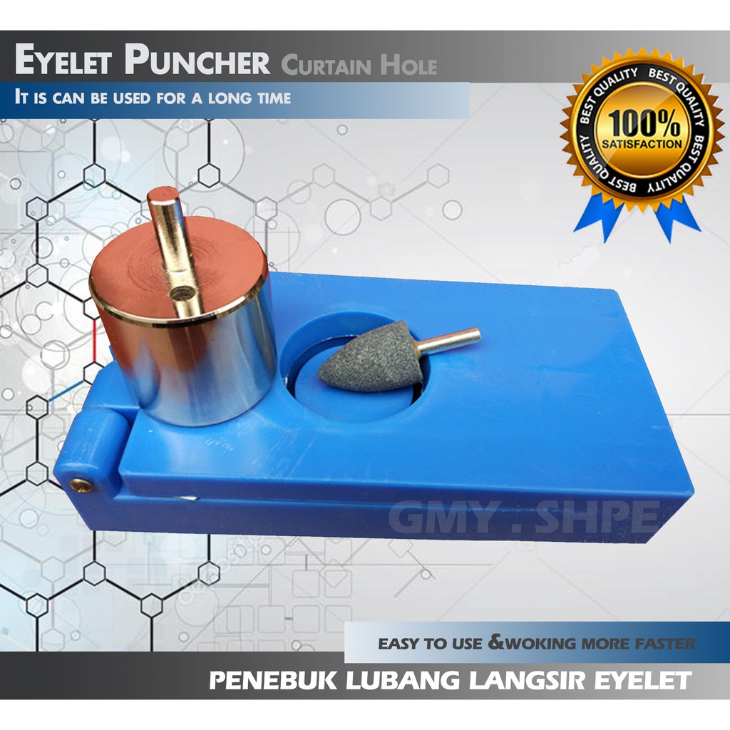 READY STOK Eyelet Puncher/eyelet curtain penebuk lubang langsir eyelet ...