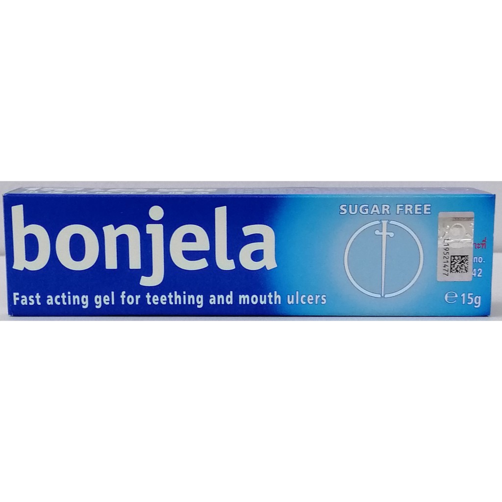 Bonjela Sugar Free 15g -Fast Acting Gel for Teething & Mouth Ulcers[EXP ...