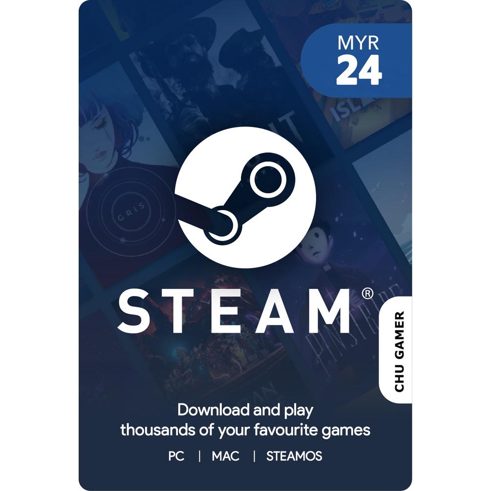 Steam Wallet Code MYR RM5 RM8 RM10 RM16 RM20 RM24 Digital Prepaid Code ...