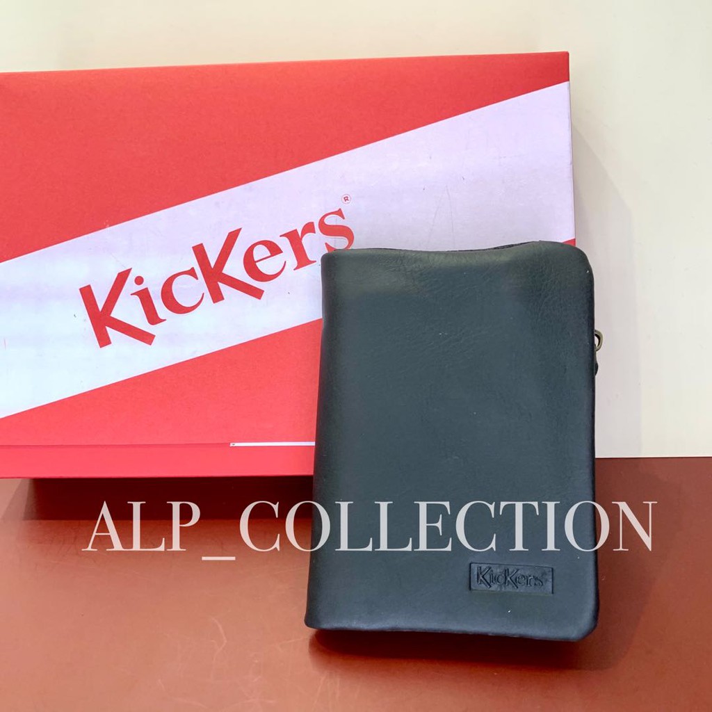 Kickers Short Wallet Original Genuine Leather Female Male 84995 ...