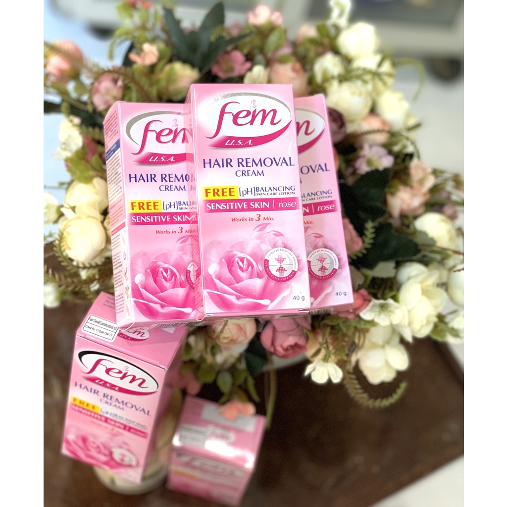 Fem HAIR REMOVAL CREAM 40G | Shopee Malaysia