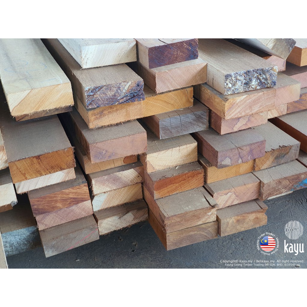 Kayu Balau Solid Wood 2" x 5" (3 ft) | Shopee Malaysia