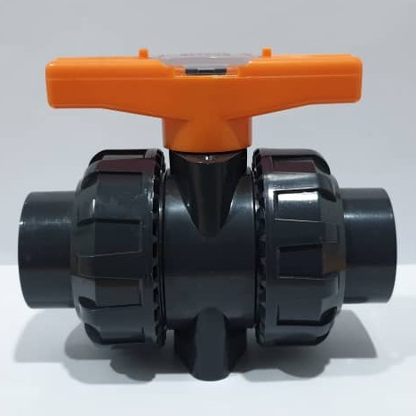 TRUE UNION BALL VALVE SCH80 SANKING 1" DN25 1-1/2" DN40 2" DN50 (ORANGE ...