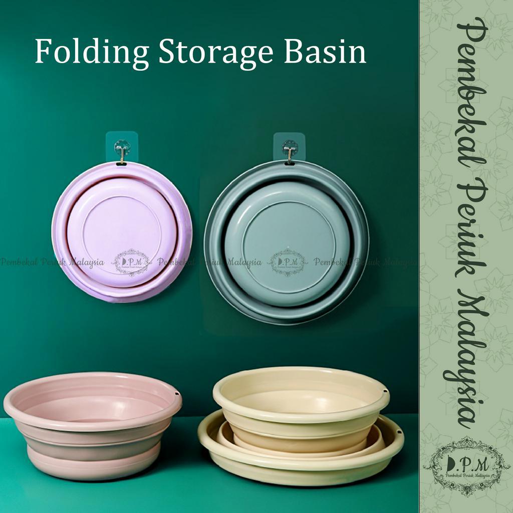 Portable Folding Basin / Baldi Lipat (READY STOCK) | Shopee Malaysia