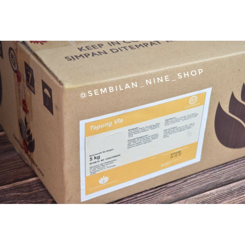 Vla Instant Powder 1 KG Wheat Mas Kencana Custard Flour Vla Pudding ...