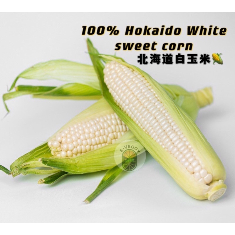 2A | 3A (6 PCS)Hokkaido White sweet Corn | jagung susu manis | 💯Cameron ...