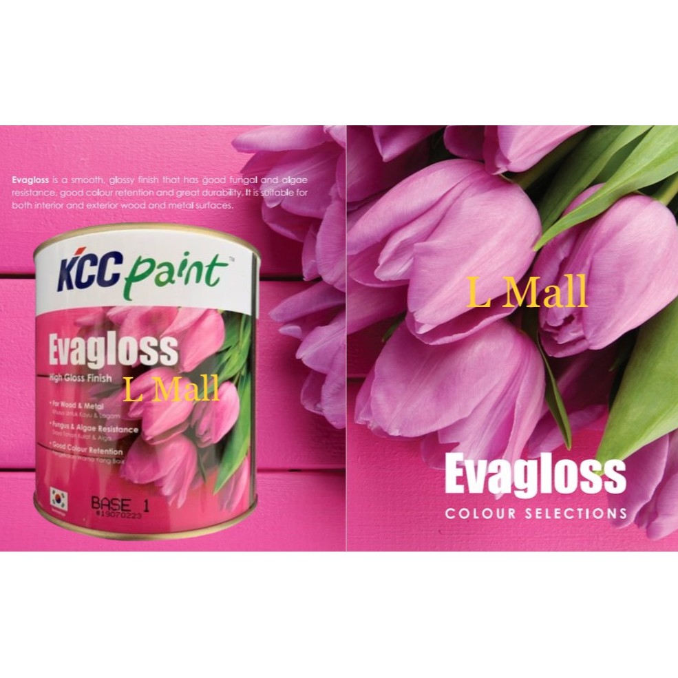 SEMENYIH KCC Evagloss Oil Based Paint for wood/metal Cat Minyak Untuk ...