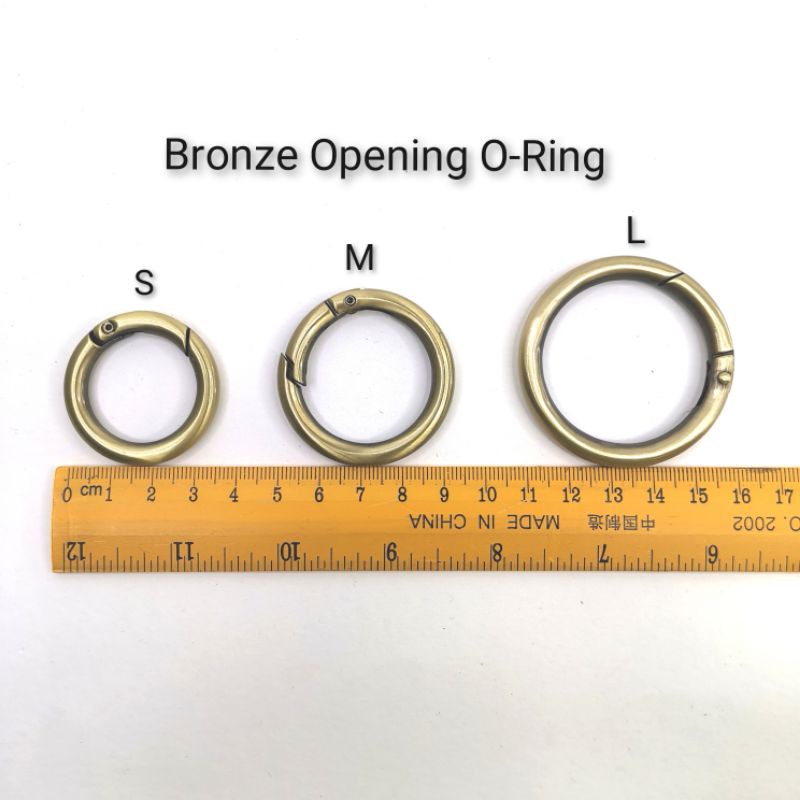 Round Spring Lock Bass Opening O-Ring (Small/Medium/Large) (2pcs per ...