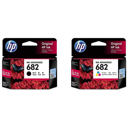 Original HP 682 Black Ink Cartridge / HP 682 Colour Ink Cartridge ...
